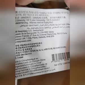 Nespresso | Bags | Nespresso Tote Bag | Poshmark